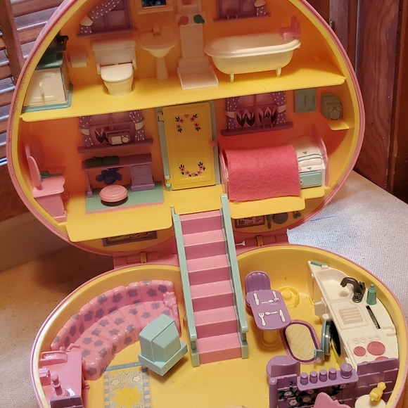 Blue Bird | Toys | Vintage Lucy Locket Polly Pocket Carry N Play Dream ...